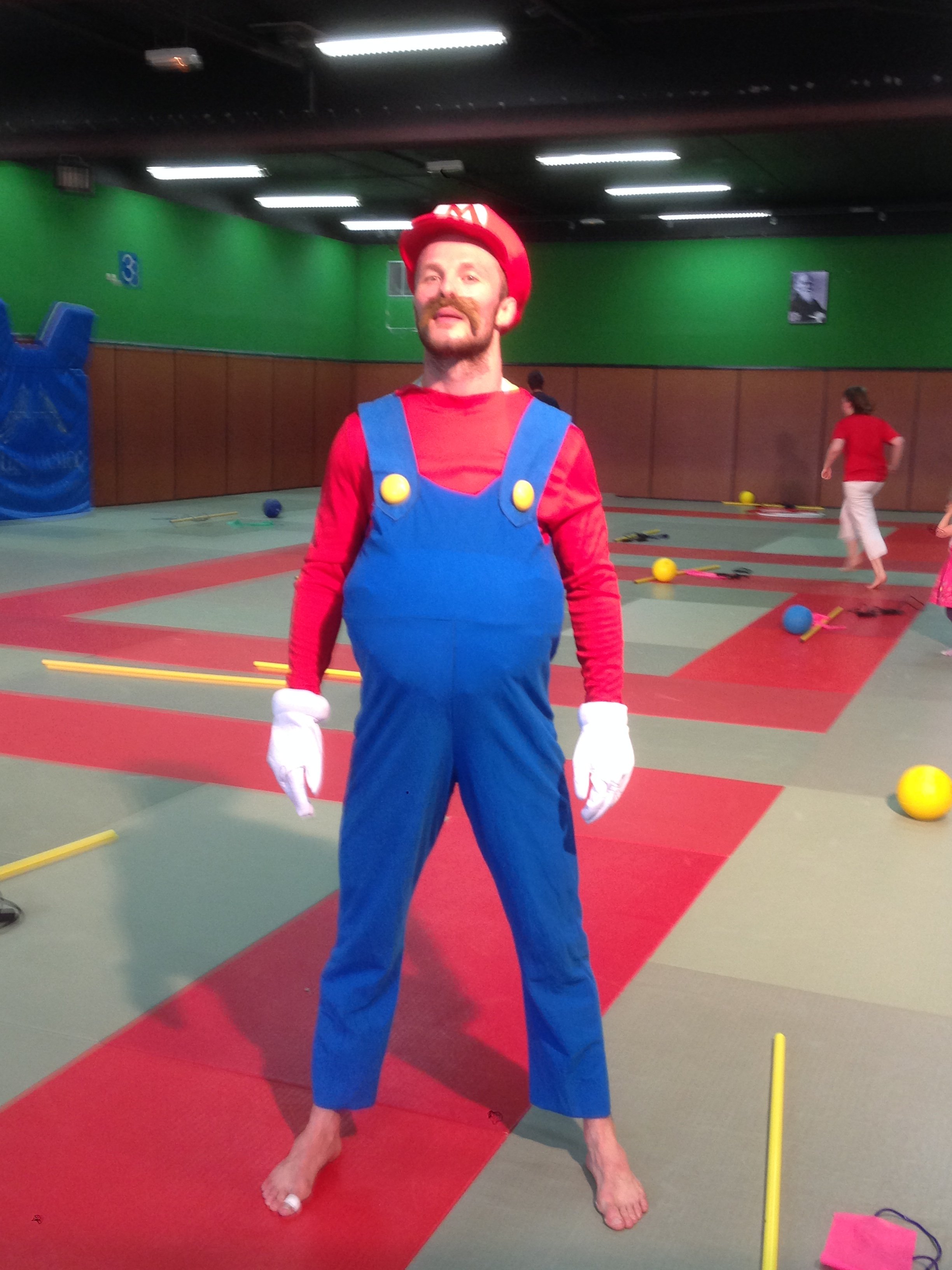 Mario Bross et Superman au Dojo - Judo Club Baudimont Arras